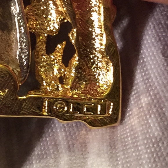 Liz Claiborne | Jewelry | Vintage Lc Cats In Window Brooch | Poshmark